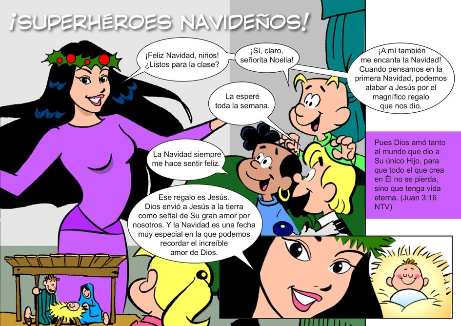 Comics Navideños Para Niños