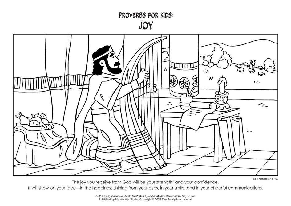Nehemiah Coloring Wall Bible Pages School Sunday Rebuilding Jerusalem ...