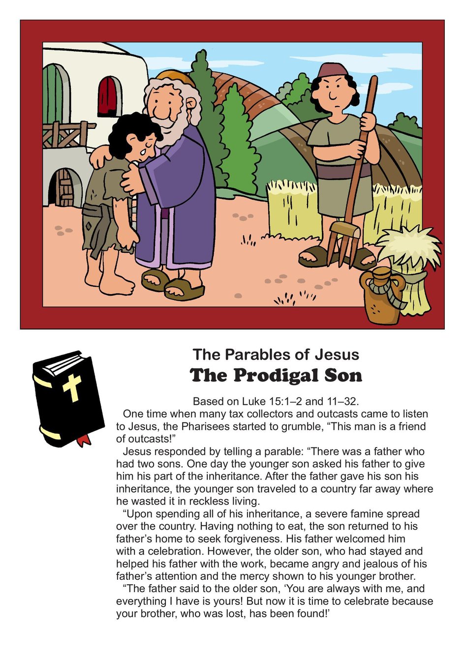 Jesus Parable Of The Prodigal Son Prodigal Son Bible
